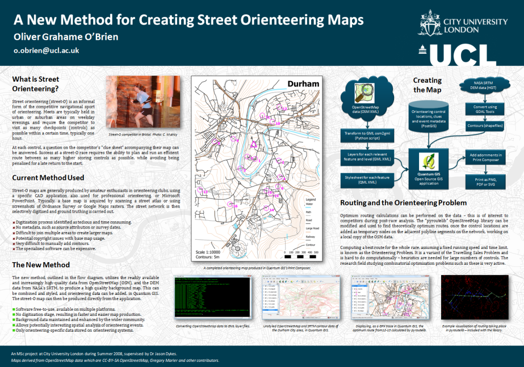 A New Method for Creating Street Orienteering Maps – O.O'Brien
