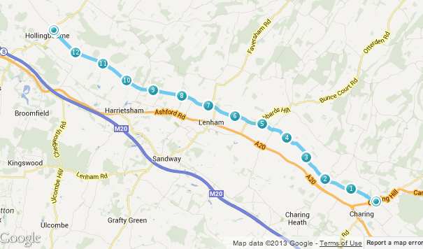 North Downs Way Relay – O.O'Brien