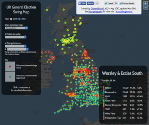 General Election Maps for 2015 – O.O'Brien